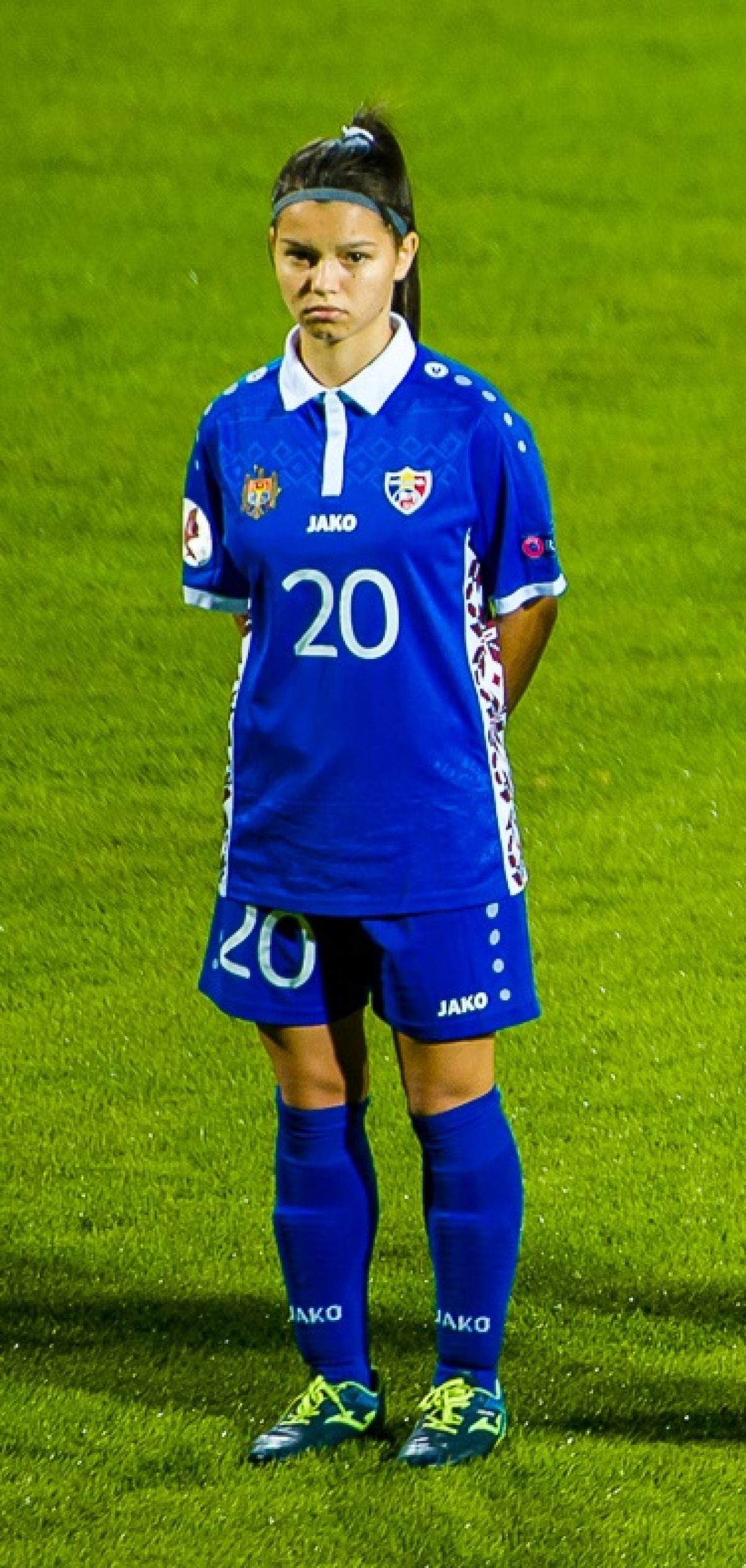 Alina Chirica, una dintre cele mai tinere jucătoare din lotul ...